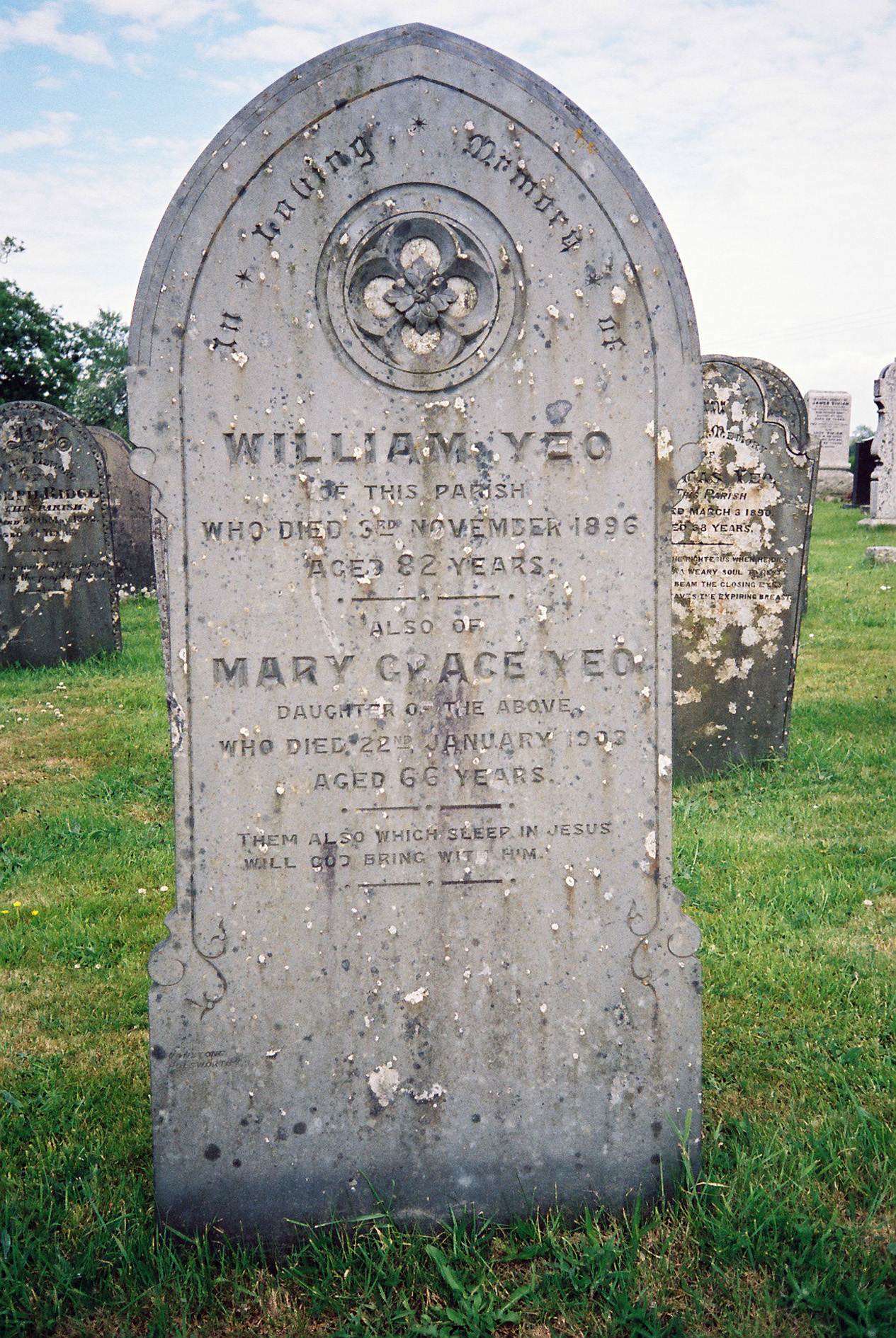 John Yeo and Mary Furse - Yeo One-name Study